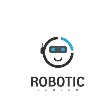 Robot Logo Technology Modern 13130042 Vector Art At Vecteezy