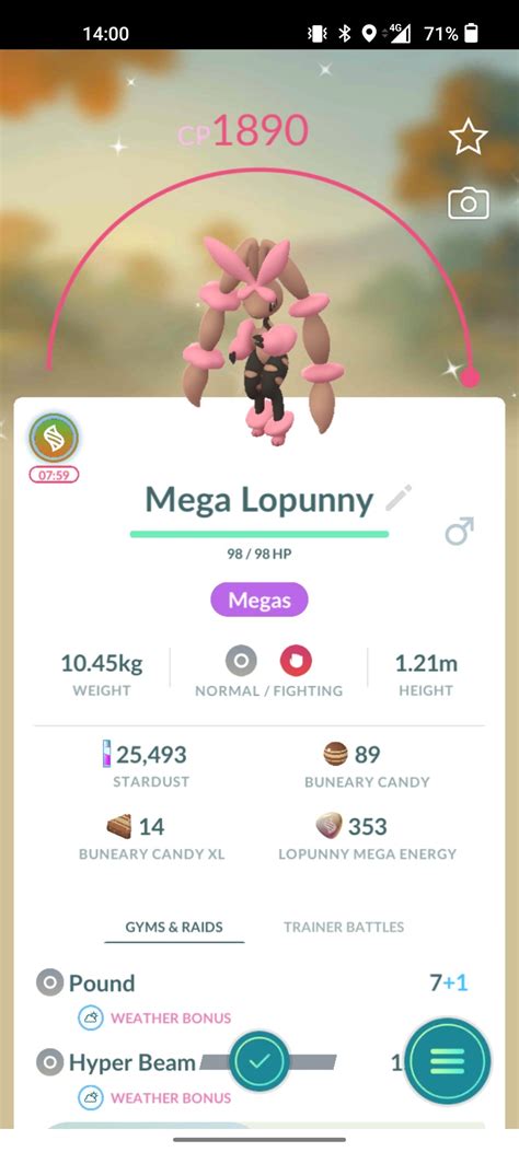 Pokémon Go Mega Loppuny Counters Weaknesses And Moveset Explained