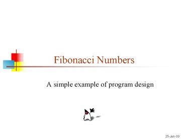 Fibonacci Numbers Presentation Free To Download