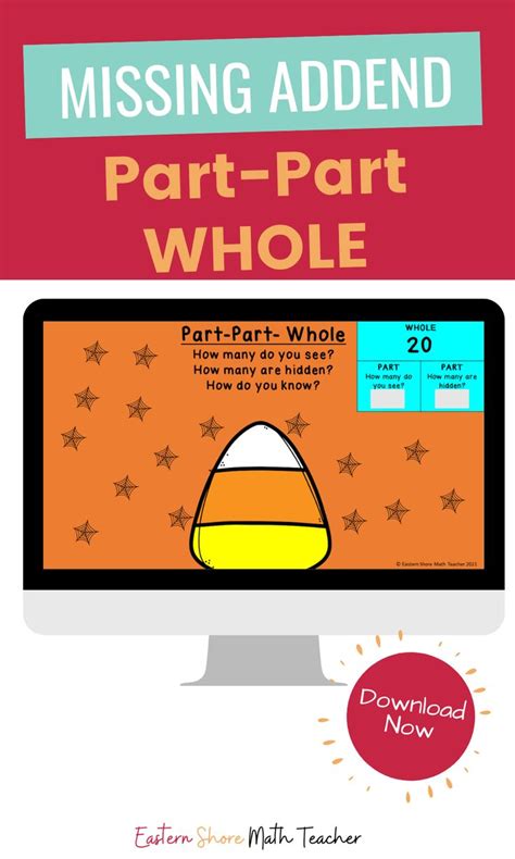 Part Part Whole Model Activity First Grade Math Worksheets Kindergarten Math Activities