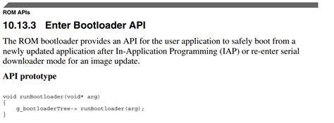 Solved Re Is There A Way To Trigger Programmatically The Serial Download Boot Mode In An I