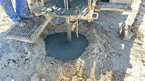 Boreholes Grouting Geotechnical Boreholes Grouting Borehole Backfilling Youtube