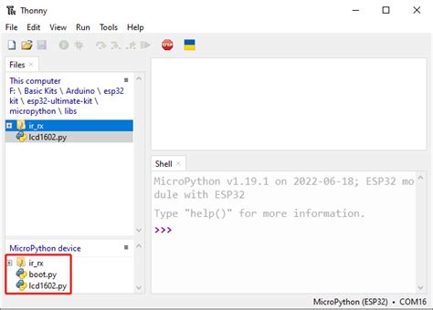 14 Upload The Libraries Important — Sunfounder Esp32 Starter Kit