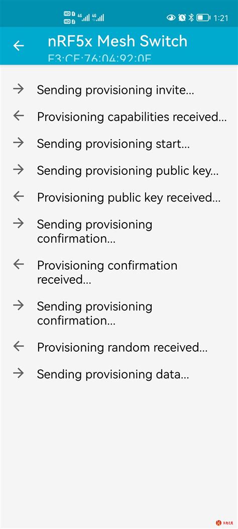 nrf Mesh手机APP配网问题 红旭无线