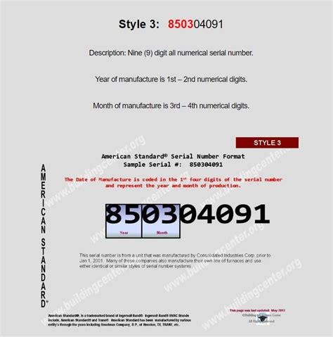 Serial Number Decoder Various Manufactures Carrier Enterprise Mid Atlantic Technical Support