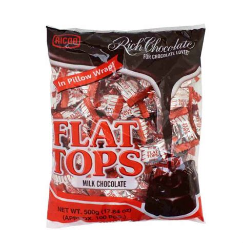 Flat Tops Milk Chocolate 100s Love Rys Australia Love Rys Australia