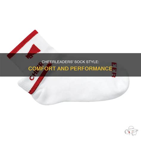 Cheerleaders Sock Style Comfort And Performance Shunvogue
