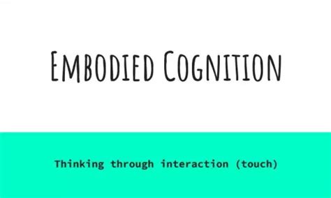 Talk Embodied Cognition