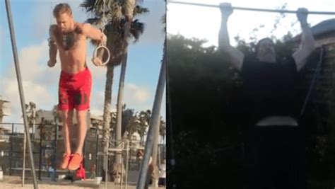 Watch This 64 Year Old Man School Conor Mcgregor In A Muscle Ups