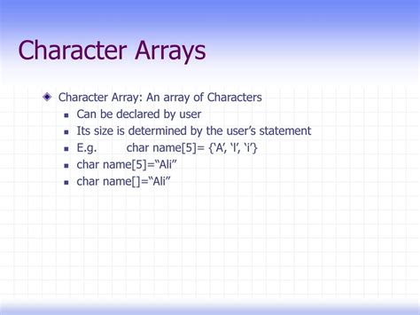Basic Array Definition Ppt Download