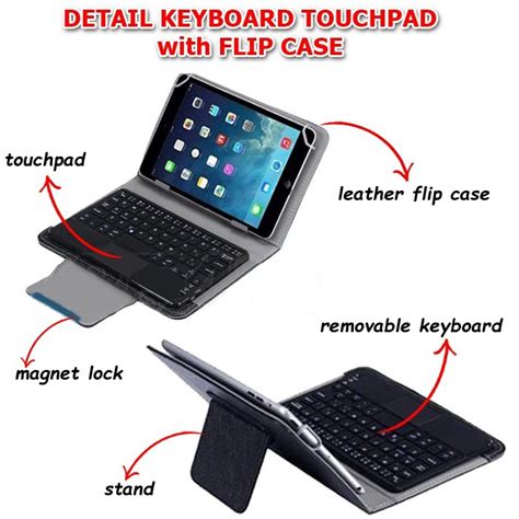 Jual Infinix Xpad 11 Inch Flip Keyboard Touchpad Trackpad Magnetic Leather Case Flip Cover