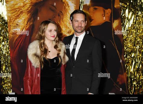 Los Angeles California December 15 L R Ruby Sweetheart Maguire And Tobey Maguire Attend