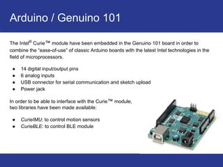 Intel Curie Presentation PPT