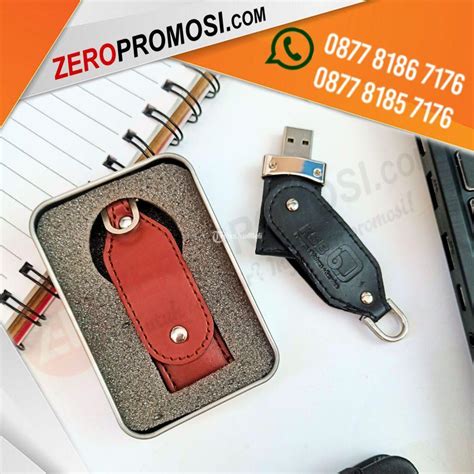 Souvenir Flashdisk Cetak Logo Bahan Kulit Fdlt23 Di Tangerang Tribun Jualbeli