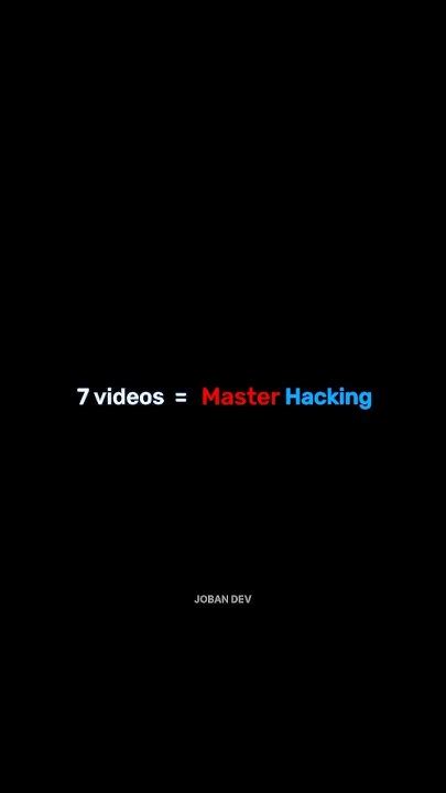 Hacking Ethicalhacking Cybersecurity Mobilehacking Computerscience Hacker Youtube