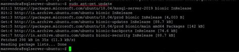 Installing Sql Server Tools On Ubuntu 1804 Linux System Step By Step