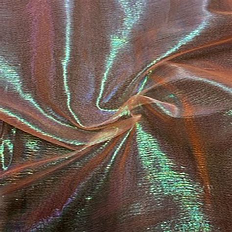 Solid Barbie Organza Sheer Woven Fabric Spandex Palace