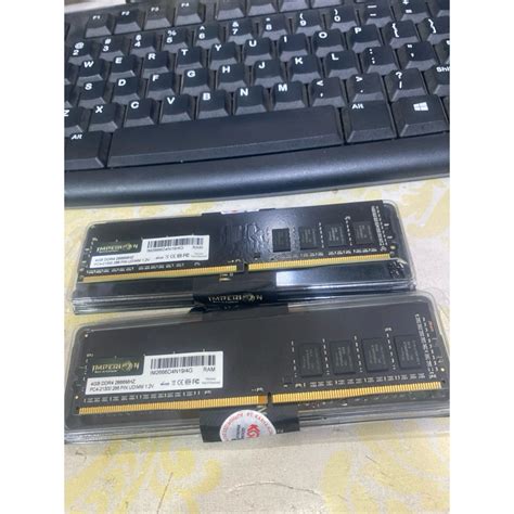 Jual Imperion RAM Memori PC Imperion 2 X 4GB DDR4 2666Mhz Shopee Indonesia