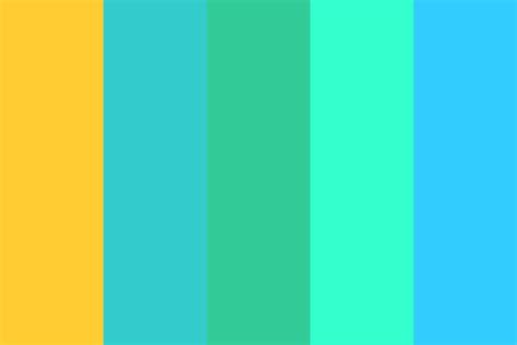 Hawaii Beach Color Palette