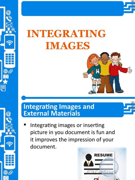 integrating images and external materials pdf computing