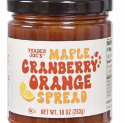 Trader Joes Maple Cranberry Orange Spread Reviews Trader Joes Reviews