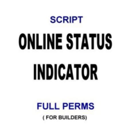 Second Life Marketplace Online Indicator