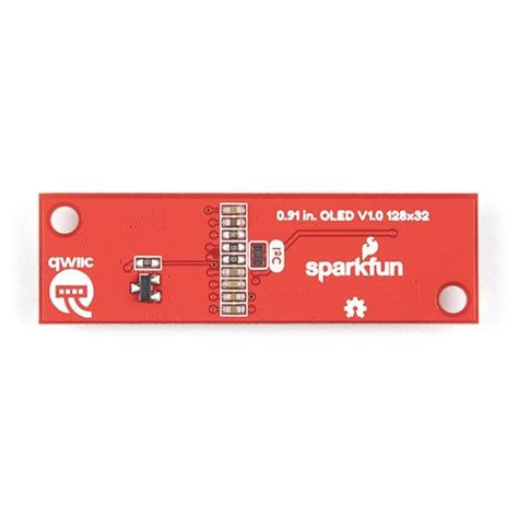 Sparkfun Qwiic Oled Display 091 128x32 Discontinued The Pi Hut