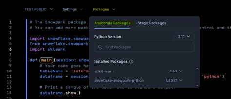 Python Snowflake Snowpark Import Sklearn Results In No Module Found Stack Overflow