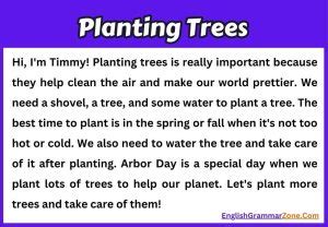 Paragraph On Planting Trees In English 100 150 200 250 And 300 Words