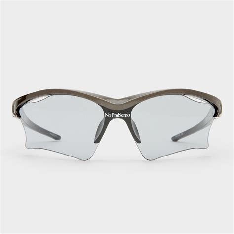 Pluto Silver Chrome Uni Sex Shield Sunglasses Le Specs
