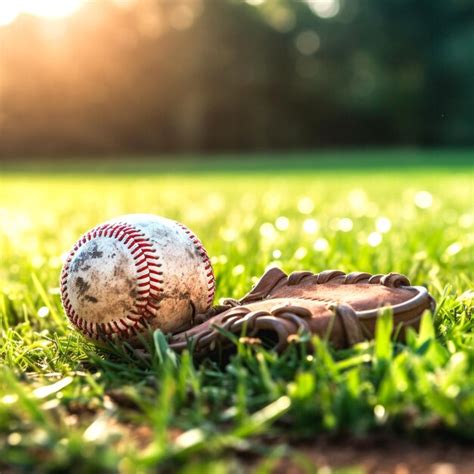 Premium Ai Image Backdrop For Baseball