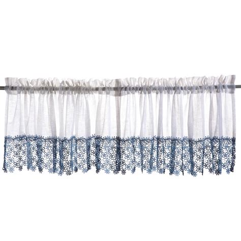 Lillian Rod Pocket Macrame Valance