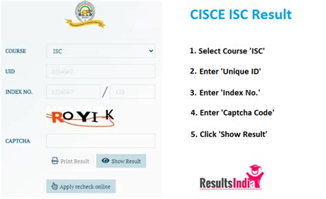 CISCE ISC Result 2021 Declared Check ISC Class 12th Results 2021 Results India
