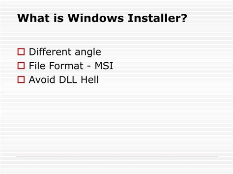 PPT Installation Setup Creation Tools PowerPoint Presentation Free Download ID