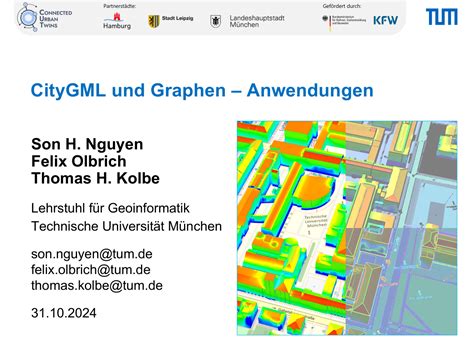 New Webinars On New Features In Citygml 30 And Its Graph Based