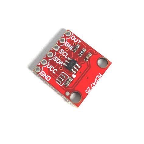 módulo mcp4725 conversor digital analógico dac 12 bits i2c makkers