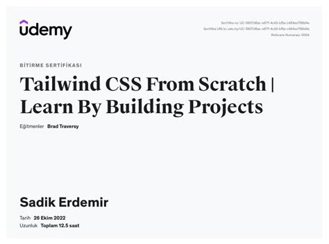 sadık erdemir on linkedin tailwindcss