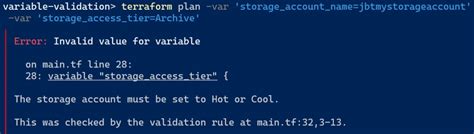 Performing Terraform Variables Validation With Azure Examples Jeff Brown Tech