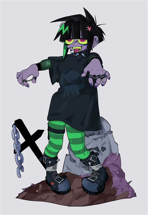 Oc Drawings Zombie Art Girls Characters Funky Art Monster Girl Character Development Save
