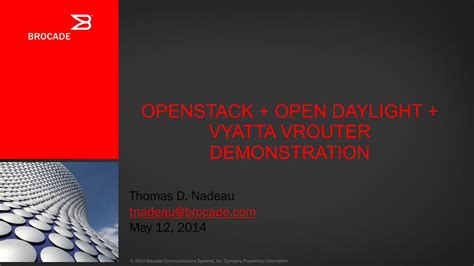 Pdf Openstack Open Daylight Vyatta Vrouter Demonstration · Pdf Filecloud Orchestration