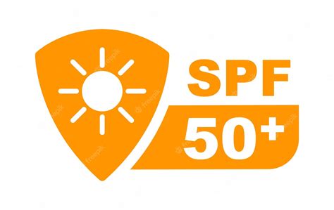 Premium Vector | SPF 50 icon UV protection