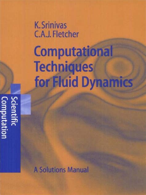 computational techniques for fluid dynamics solutions manual fletcher c a