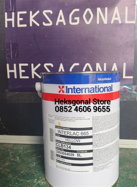 Interlac 665 Yellow 5l Clb 134 Balikpapan Heksagonal