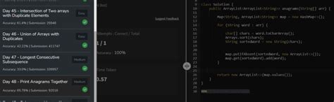 Yogesh Mewada On Linkedin Gfg160 Coding Problemsolving Geeksforgeeks Anagrams Hashmap Java