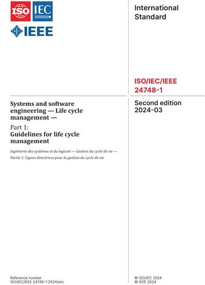 ISO IEC IEEE Systems And Software Engineering Life Cycle Management Part
