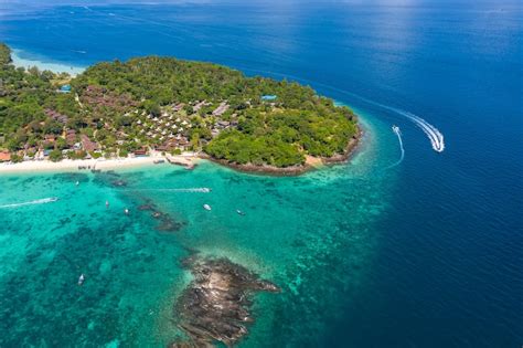 Premium Photo High Angle View Phi Phi Island Krabi Thailand