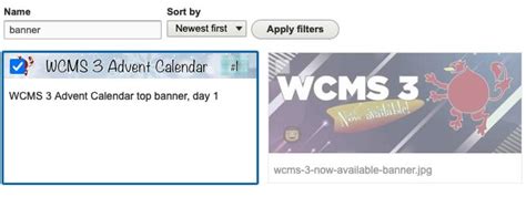 Wcms 3 Advent Calendar 1 Naming Uploaded Files Building The Next Wcms