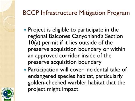 Applying For A Bccp Infrastructure Permit Pdf