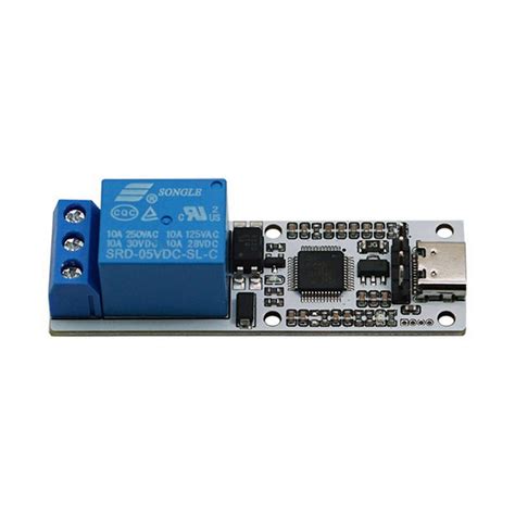 Relay Module Channel USB To CH Serial Control Relay Module Optocoupler Protection TYPE C