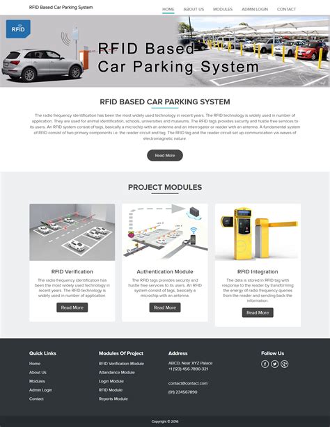 Rfid Based Car Parking System Using Python Machine Learning Ai And Mysql